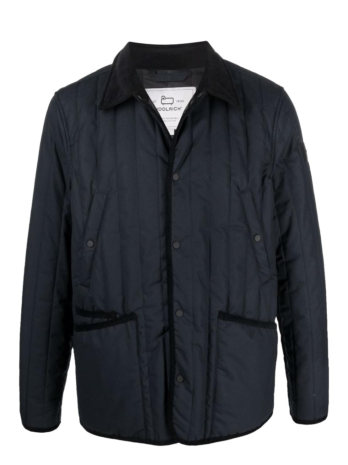 WOOLRICH x british millerain barrier Quilted Shirt Jacket